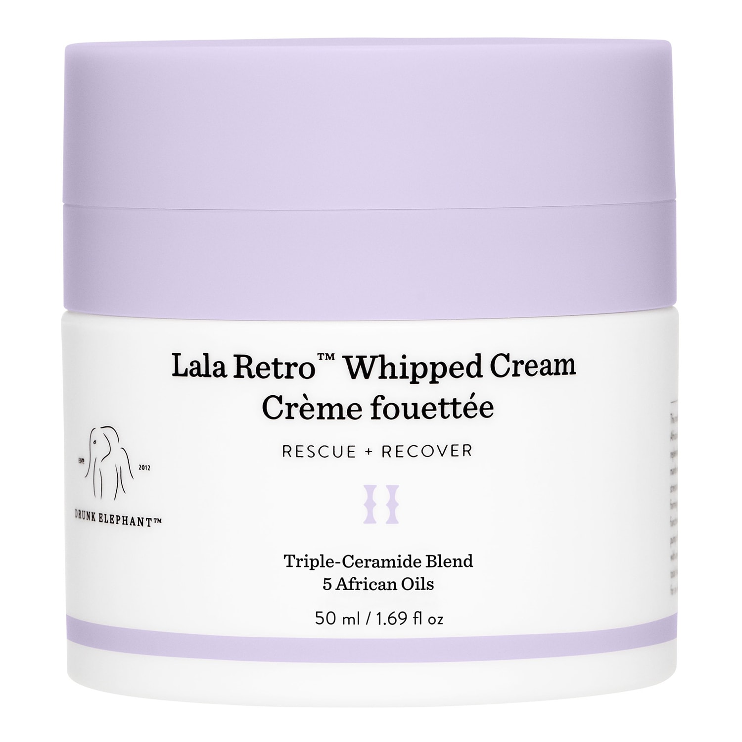 Lala Retro™ Whipped Cream - Hidratante Pele Seca Drunk Elephant ≡ SEPHORA