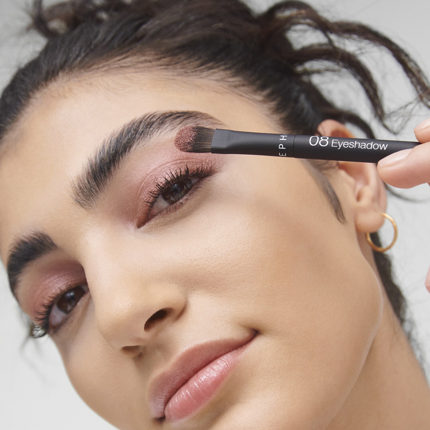 08 Pincel de Sombra para os Olhos - Aplicação intuitiva, acabamento ...