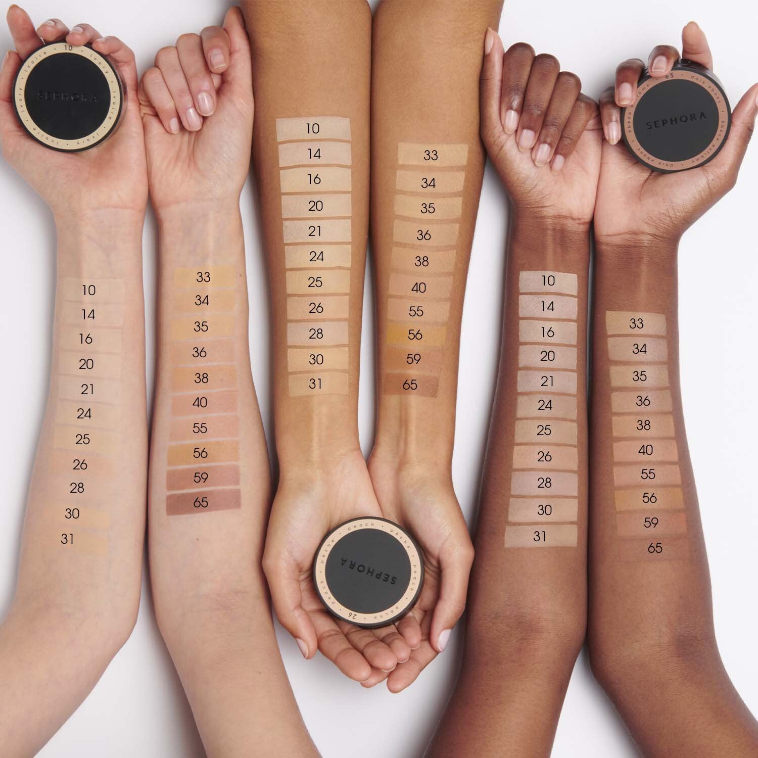 Matte perfection powder foundation - Base em pó mate Sephora Collection ...