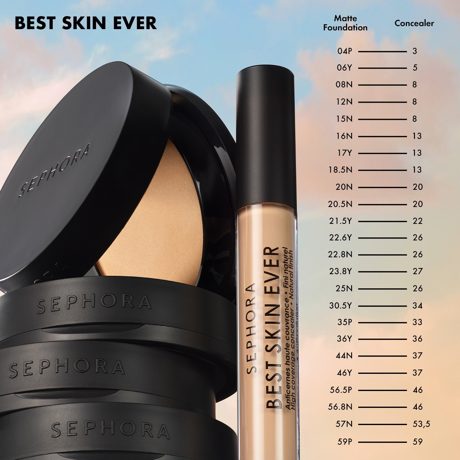 Best Skin Ever Mat - Base Matificante em Pó Sephora Collection ≡ SEPHORA