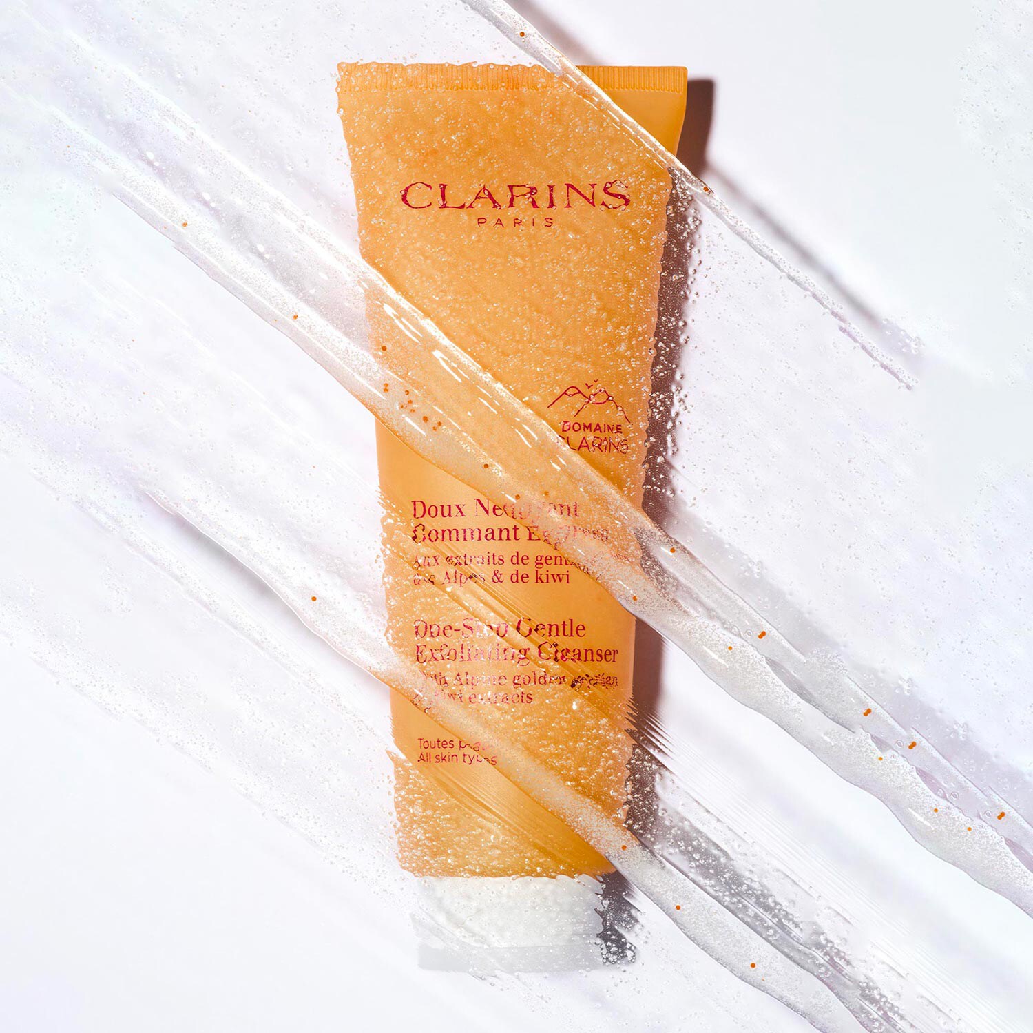 Doux Nettoyant Gommant Express - Espuma de limpeza facial Clarins ≡ SEPHORA