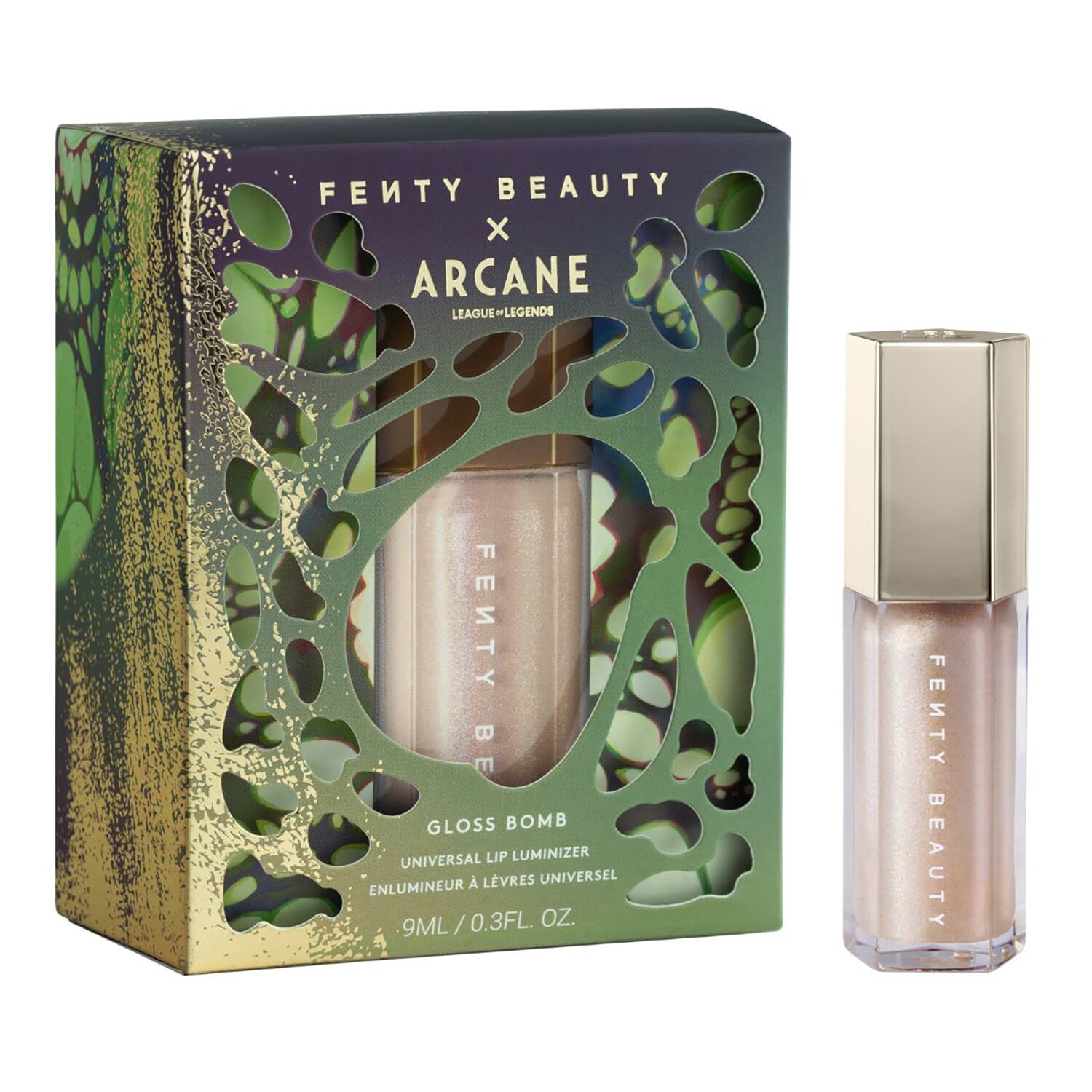 Arcane x Gloss Bomb Universal Lip Luminizer - Gloss para lábios Fenty ...