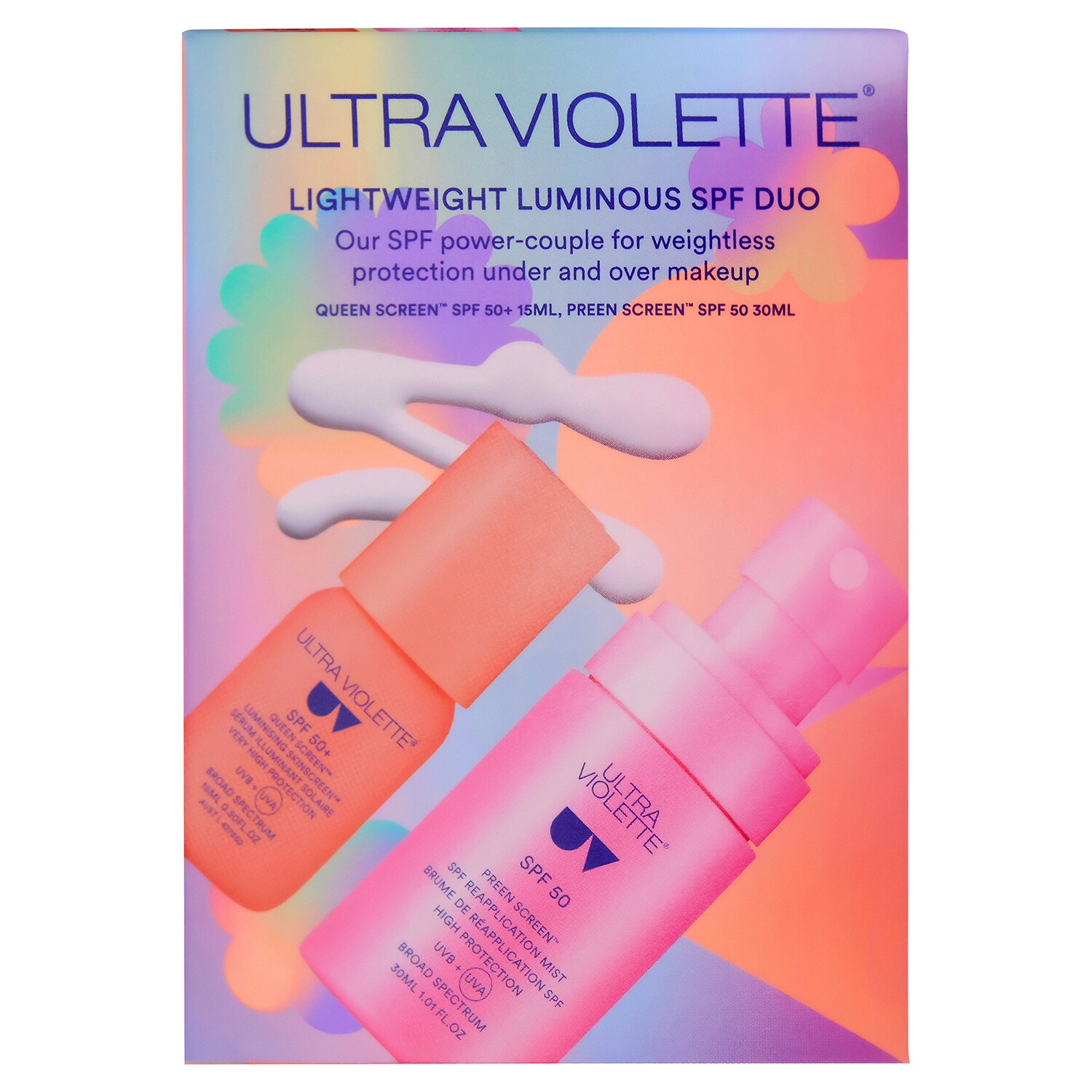 Duo de FPS Luminoso e Leve - Kit Protetores Solares Ultra Violette ≡ SEPHORA