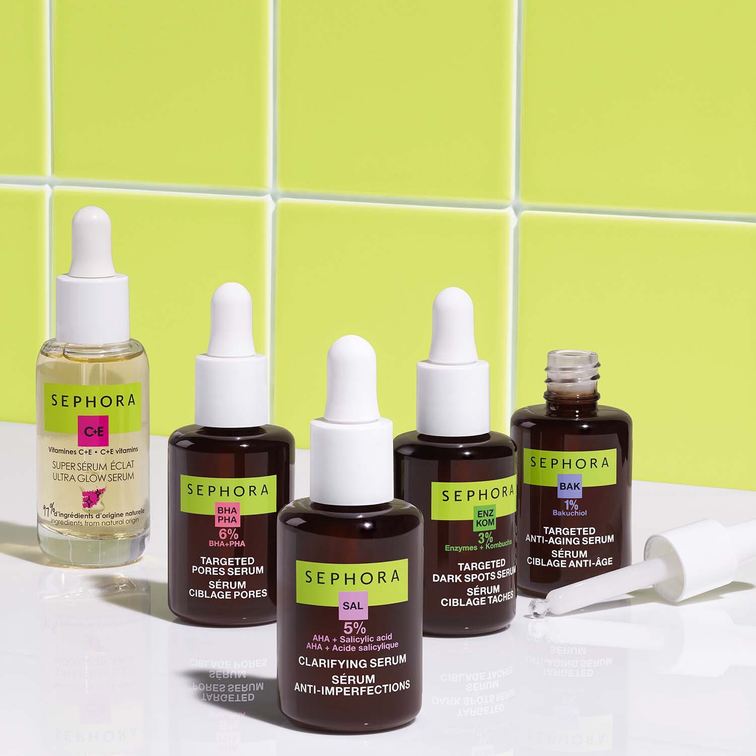 Sérum Anti-Imperfeições - 5% ácido salicílico + AHA Sephora Collection ...