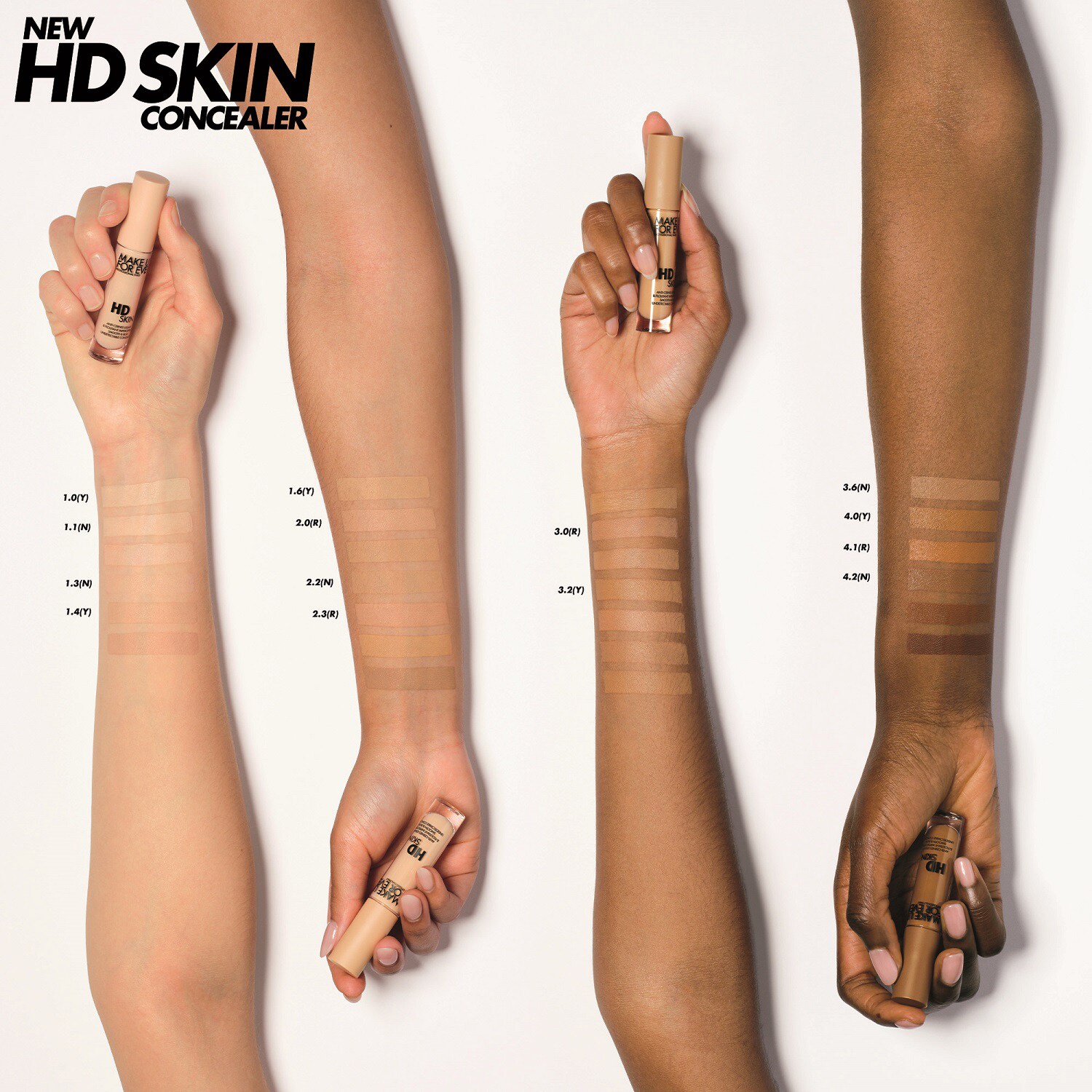 HD Skin Concealer - Corretor impercetível Make Up For Ever ≡ SEPHORA