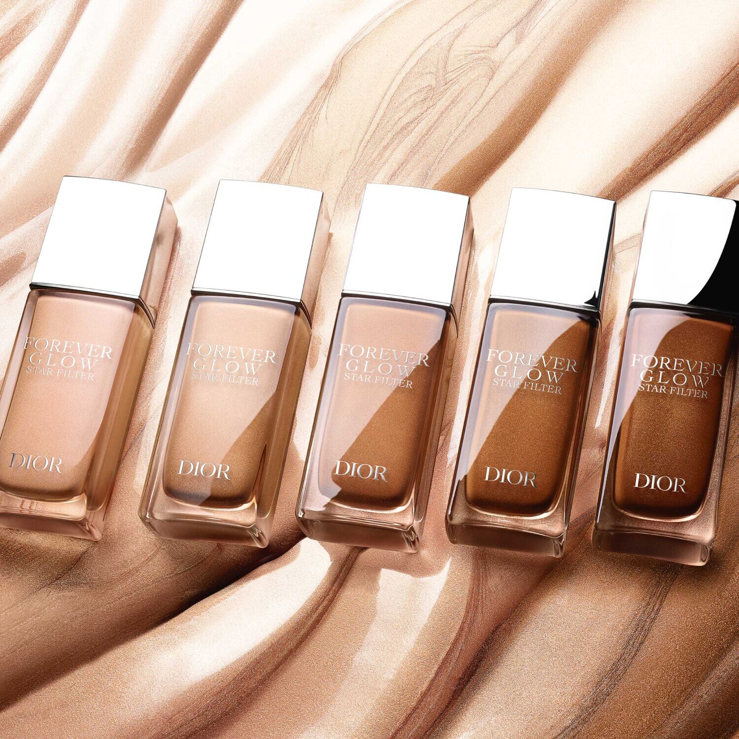 Dior Forever Glow Star Filter - Fluido sublimador da tez - iluminador ...